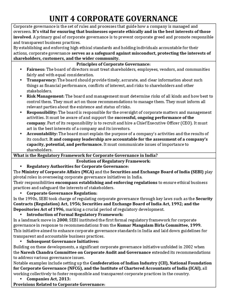 AUDITING AND CORPORATE GOVERNANCE | PDF | Corporate Governance | Governance