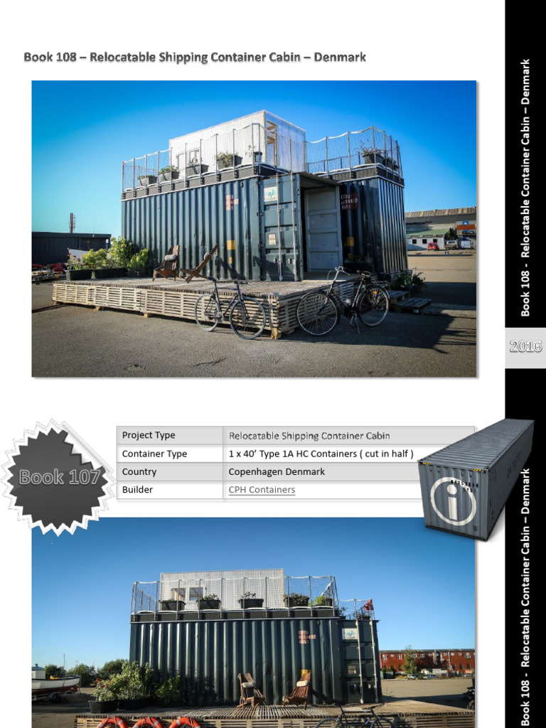 Denmark Relocatable Container Cabin Guide | PDF