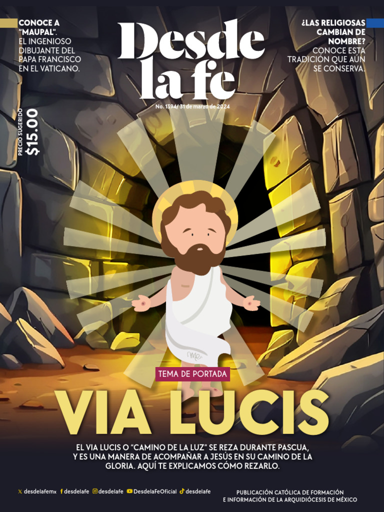 Cómo Rezar el Via Lucis | PDF | La resurrección de Jesús | Jesús