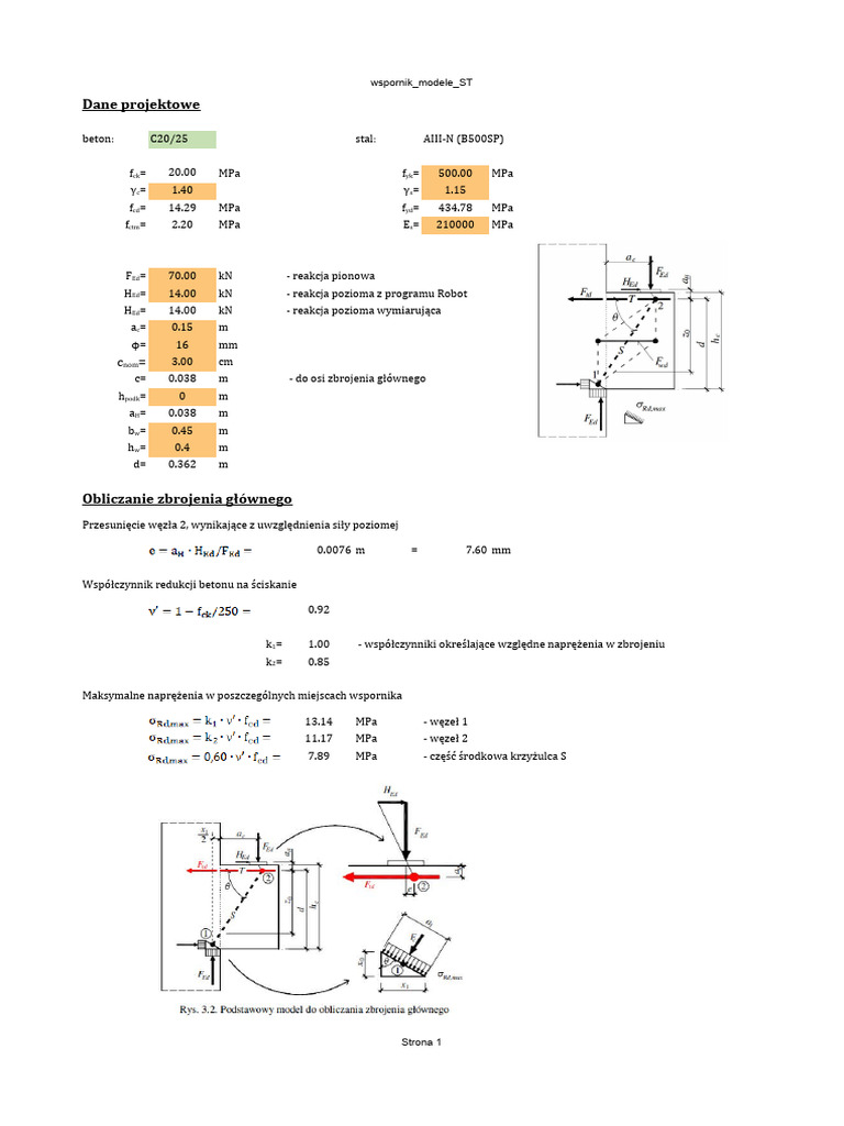 Krótki Wspornik EC 220817 | PDF