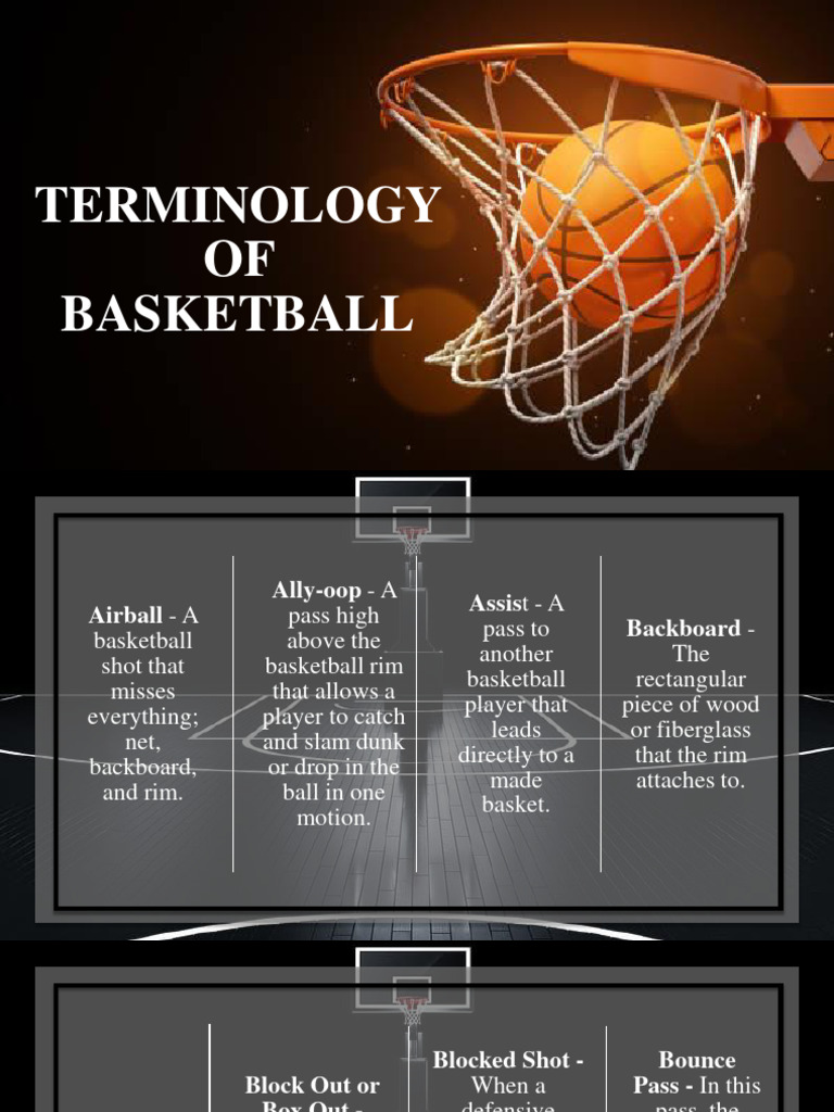 Terminologies-of-Basketball | PDF | Games Of Physical Skill | Sports ...