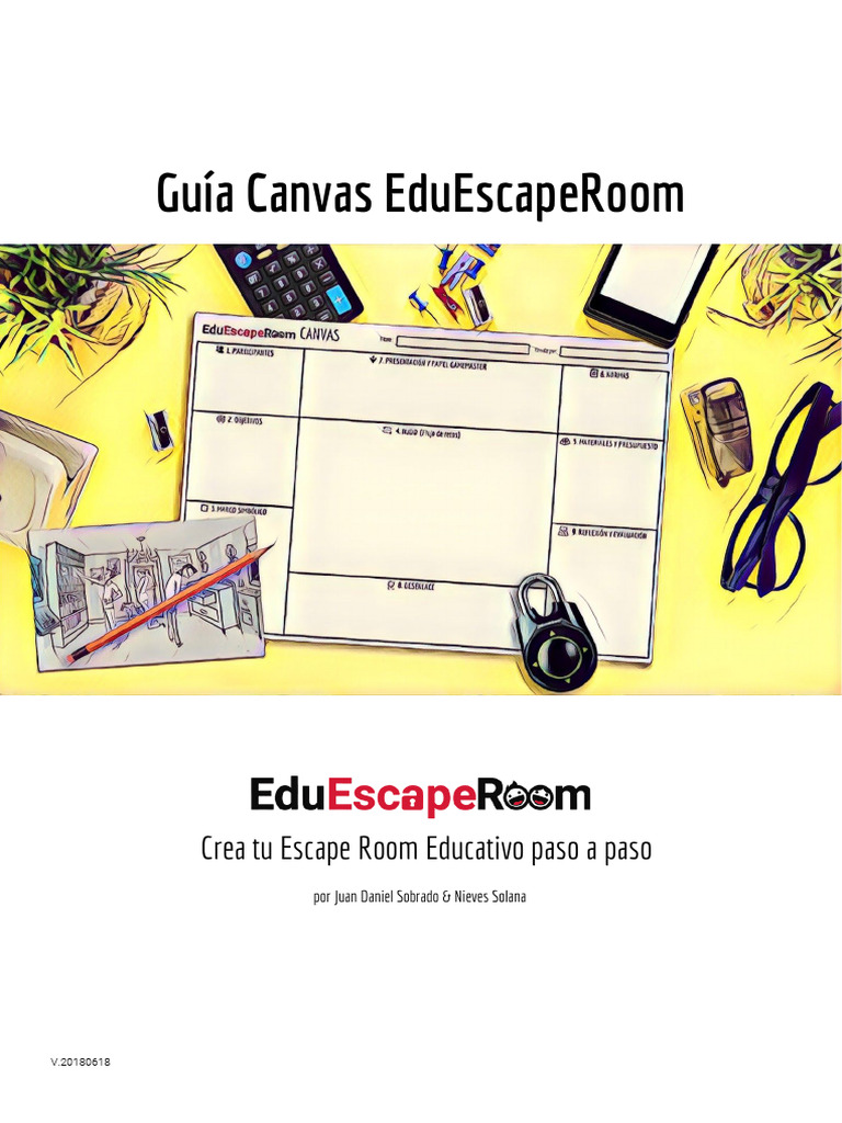 Guia Canvas Edu Escape Room | PDF | Cognición