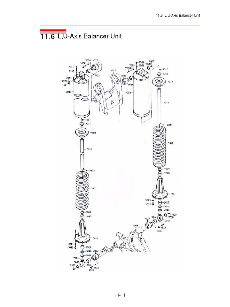 XRC2001 SP100X MANIPULATOR MANUAL L U-AXIS BALANCER UNIT | PDF