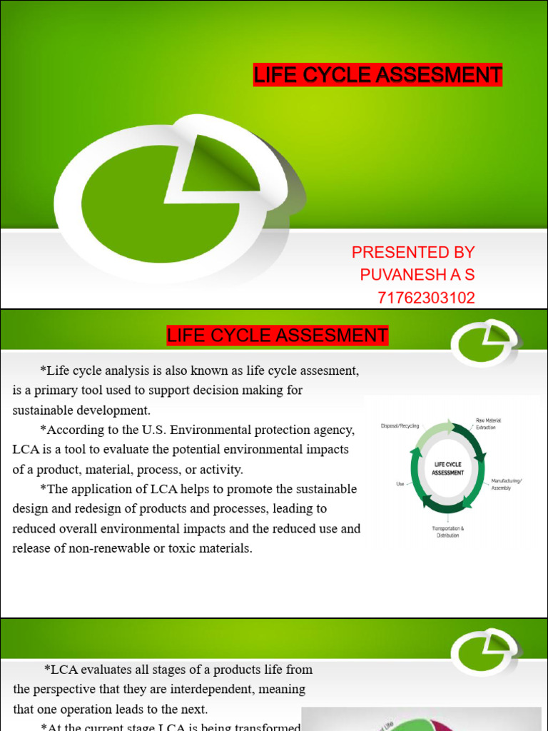 Life Cycle Assesment | PDF | Life Cycle Assessment | Sustainable ...