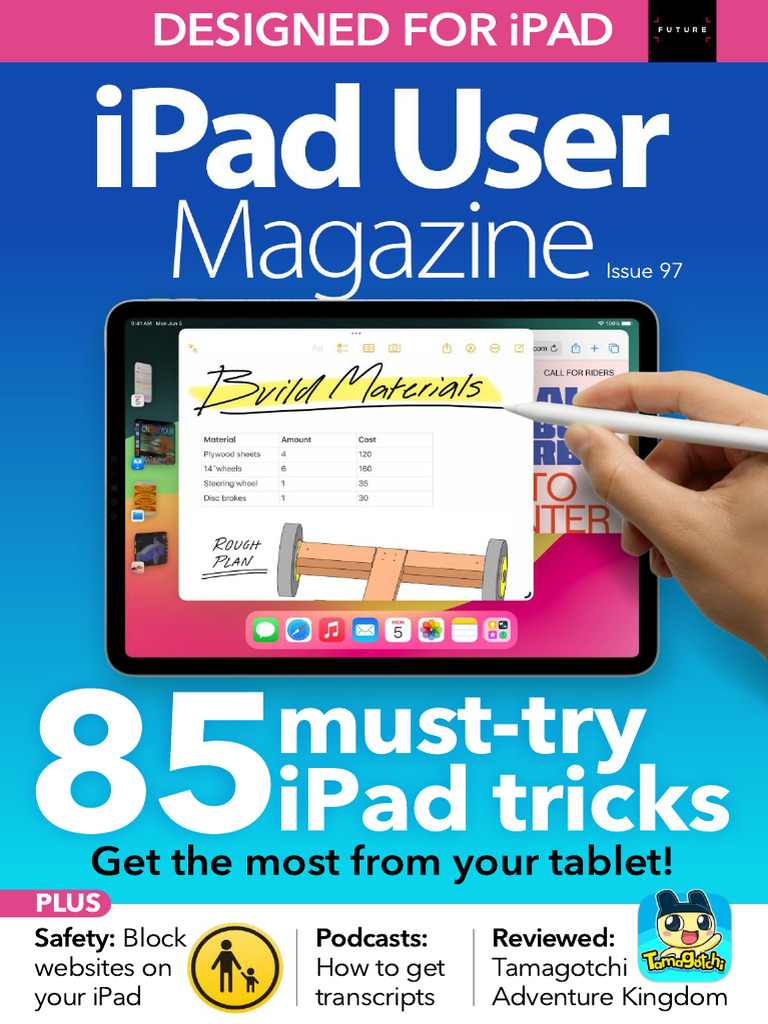 Ipad User Magazine-Issue 97 2024 PDF | PDF | I Work | Pages (Word ...