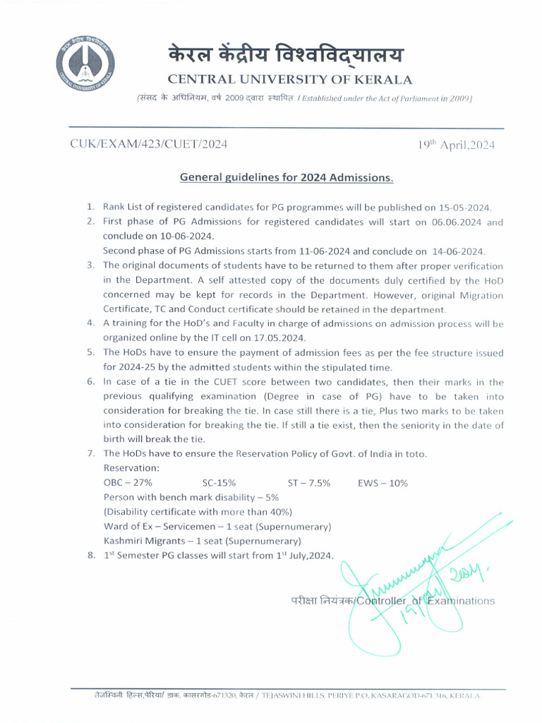 621600general Guidelines 2024 | PDF