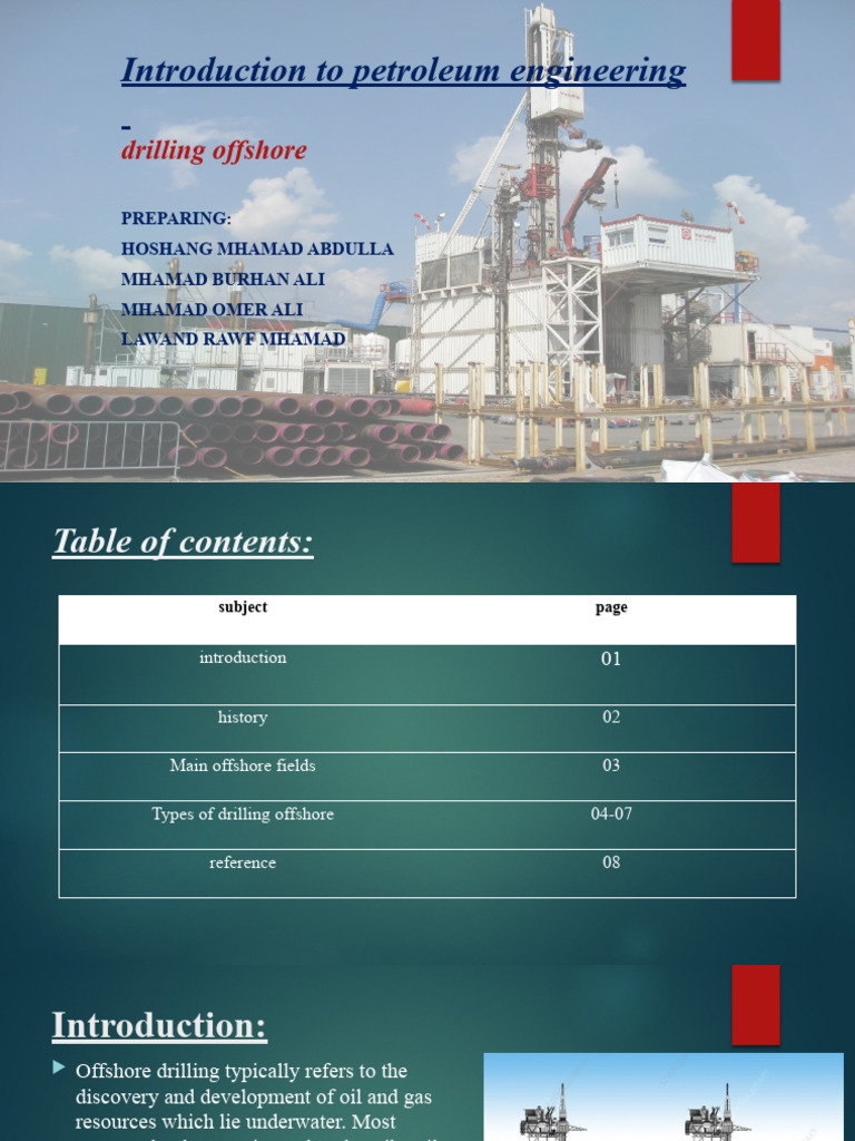 Driiling Offshore | PDF | Offshore Drilling | Earth Sciences
