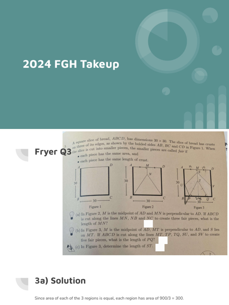 2024 FGH Takeup | PDF | Area | Numbers