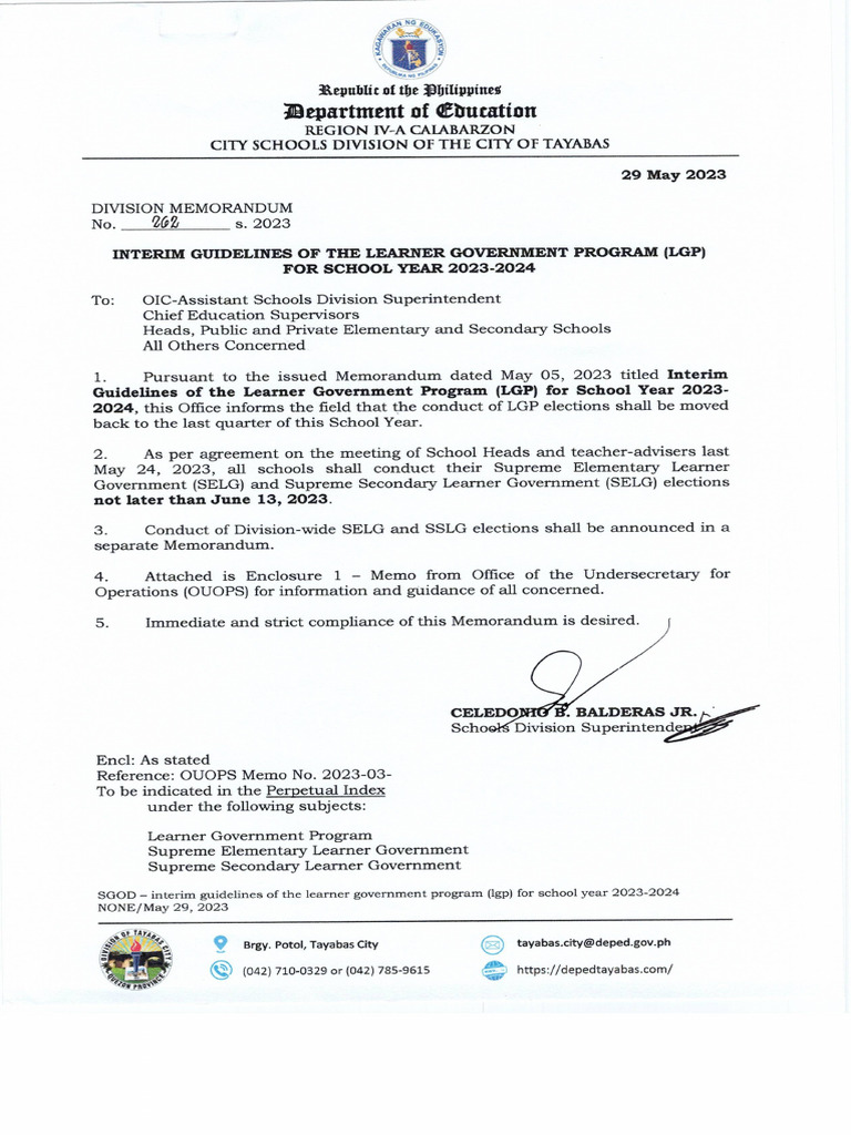 SSLG Constitution | PDF