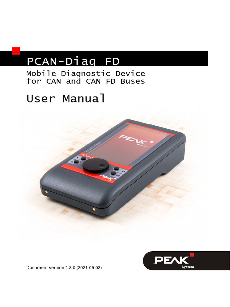PCAN-Diag-FD UserMan Eng | PDF | Usb | Hdmi