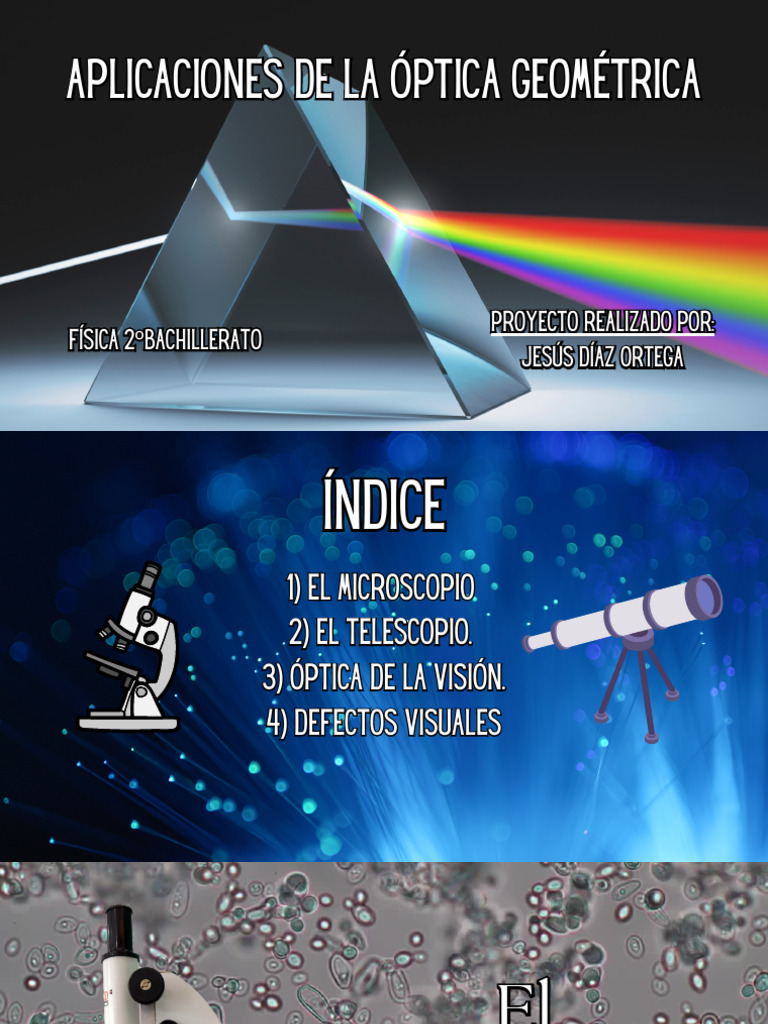 Aplicaciones de La Óptica Geométrica | Descargar gratis PDF | Óptica | Ojo humano