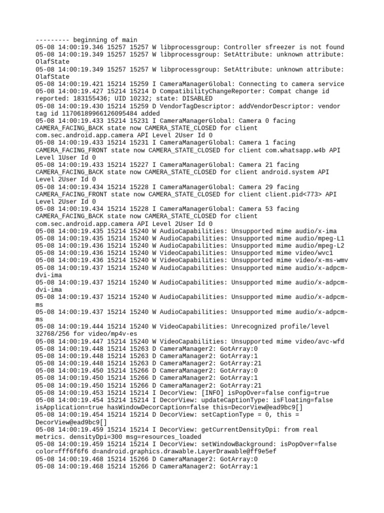 Log Cat 1715148019297 | PDF | Computer Science | Computing Platforms