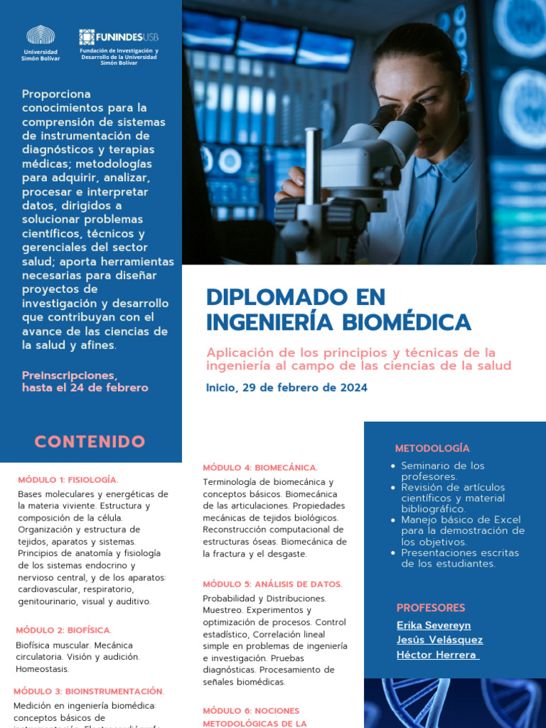 Diplomado Bioingenieria Descargable COMPRESSED | PDF | Biomecánica ...