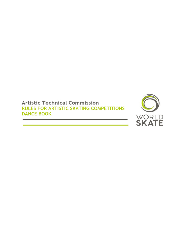 Dance and Solo Dance Book 2024 - Official Regulation Artistic | PDF ...