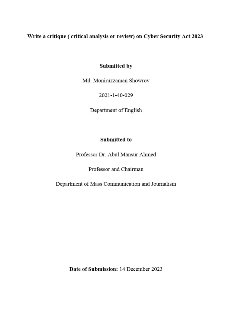 Gen 211 Case Study | PDF | Computer Security | Security