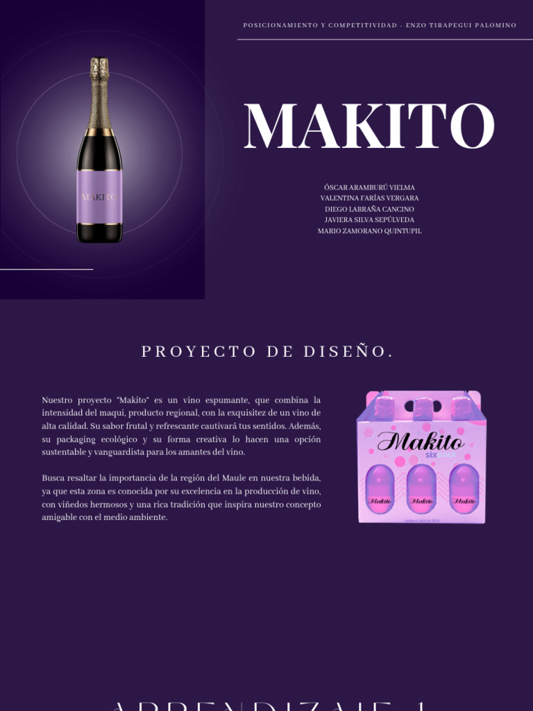 Makito | PDF | Vino | Producto (Negocio)