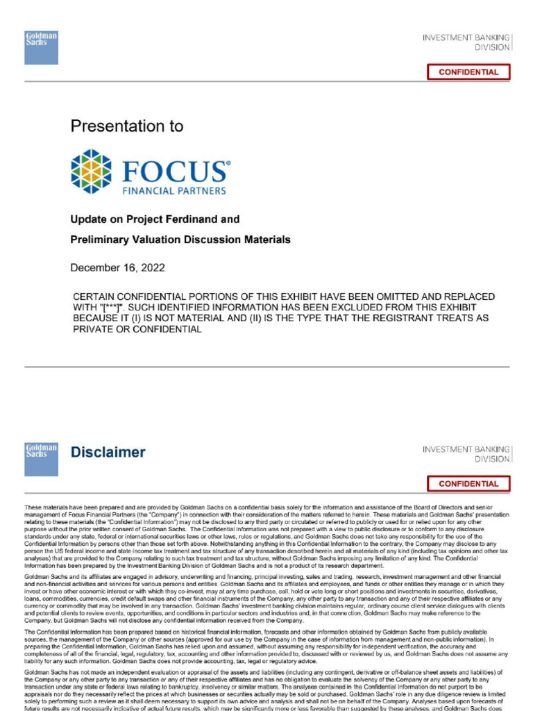 Dec22 - Focus Financial Partners | PDF