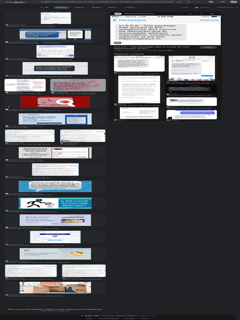 System Showing Hello Some of Your Packages Won't Be Delivered Today Due ...
