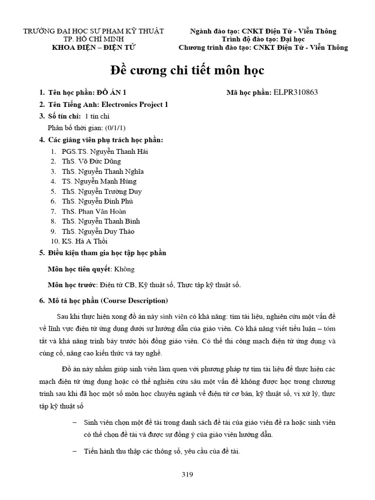 ELPR310863-Do An 1 - DTCN | PDF