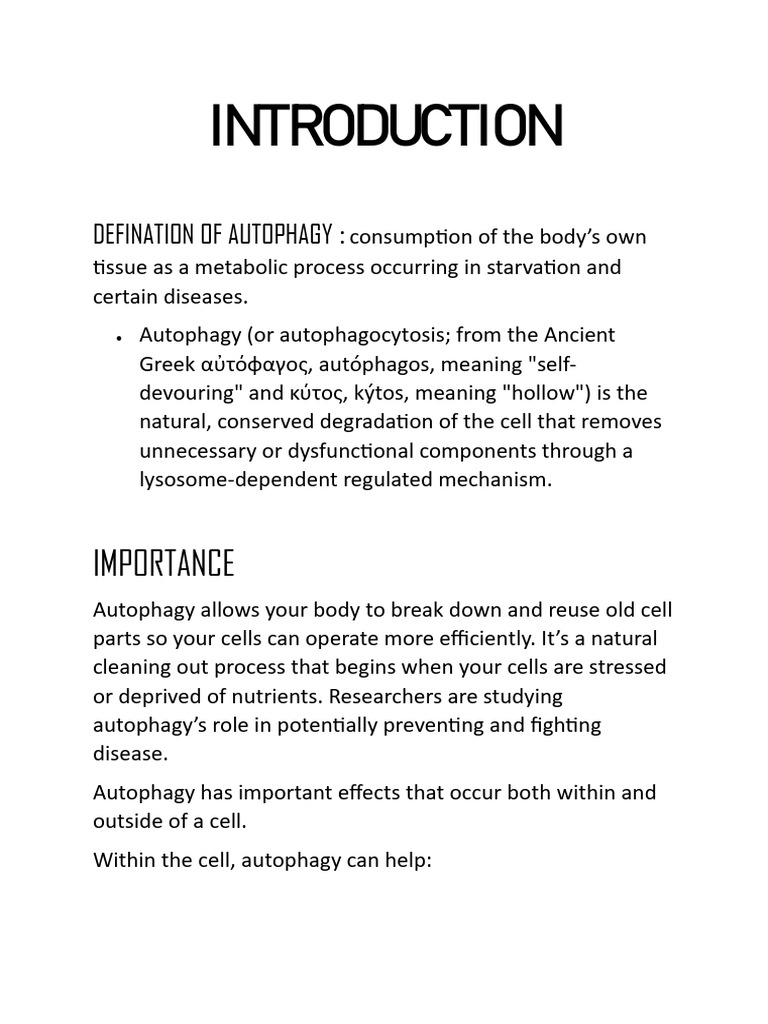 Autophagy | Download Free PDF | Autophagy | Lysosome