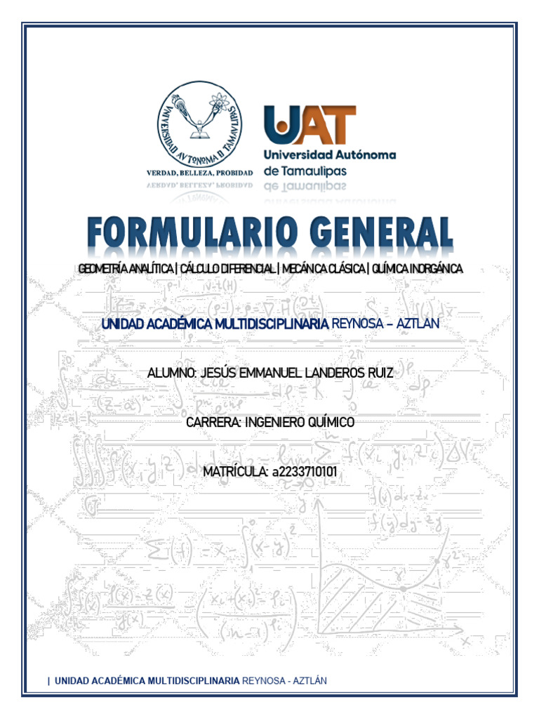formulario-general-uat | PDF | Línea (geometría) | Pendiente
