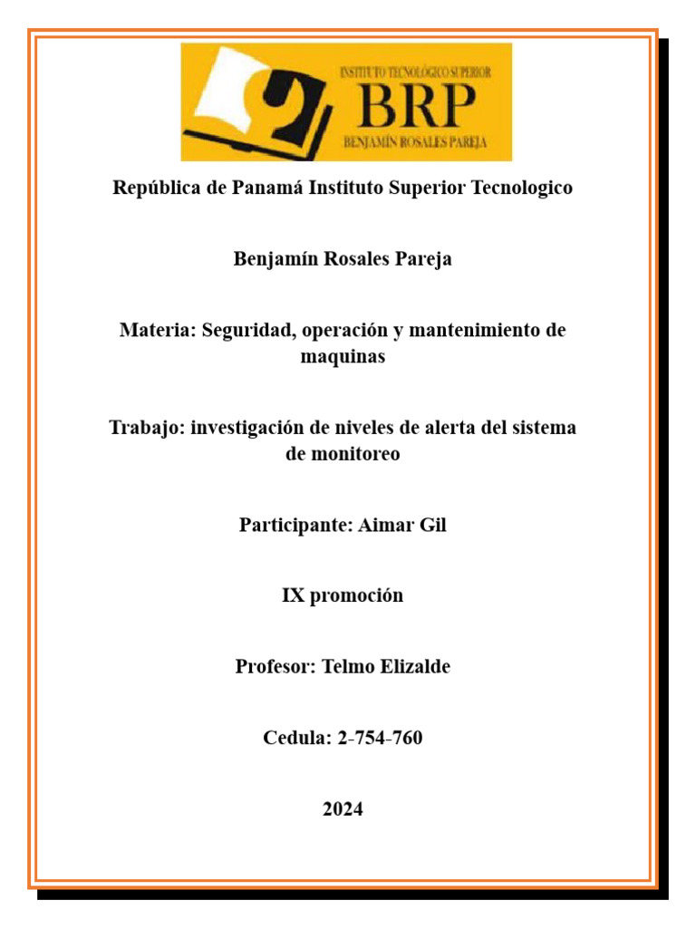 Niveles de Alerta | PDF