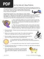 Sleep Hygiene Teen Handout | PDF | Sleep | Adolescence