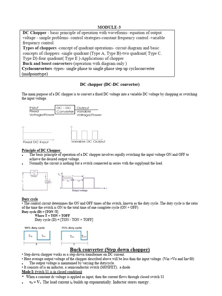 MODULE 3-1 | PDF | Electronic Engineering | Power (Physics)