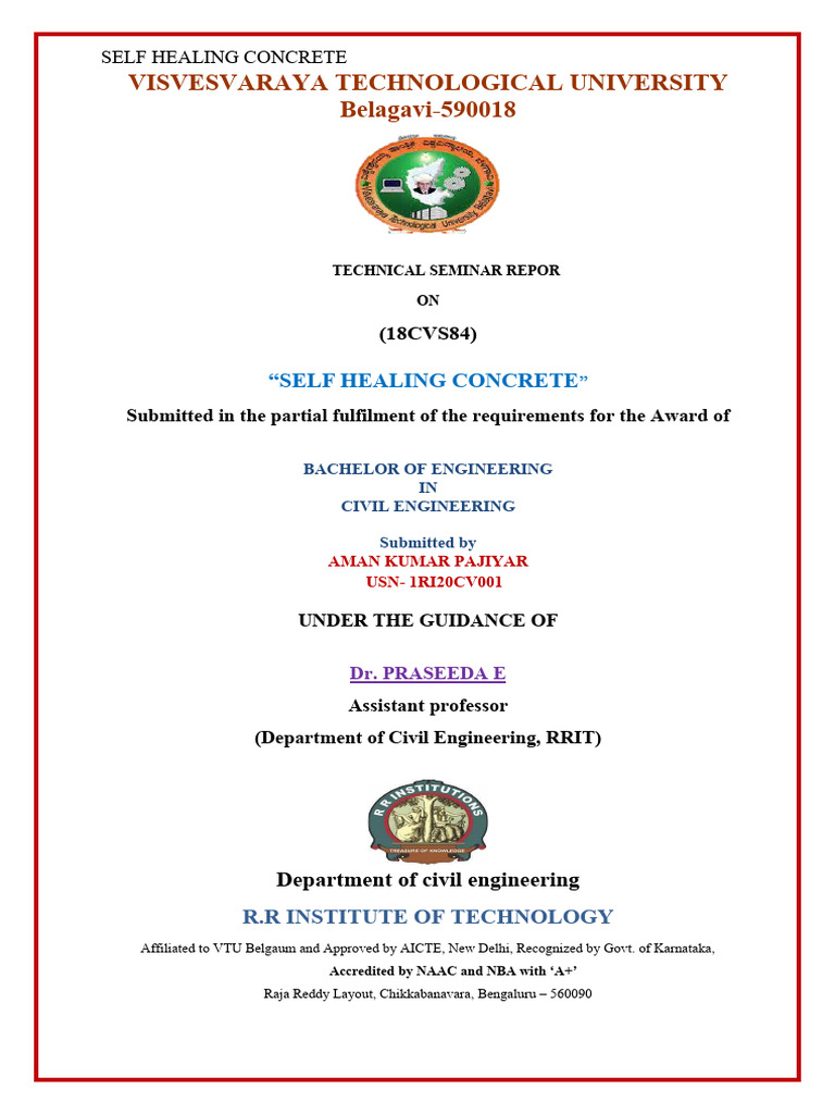 AMAN Technical Seminar | PDF | Concrete | Patent