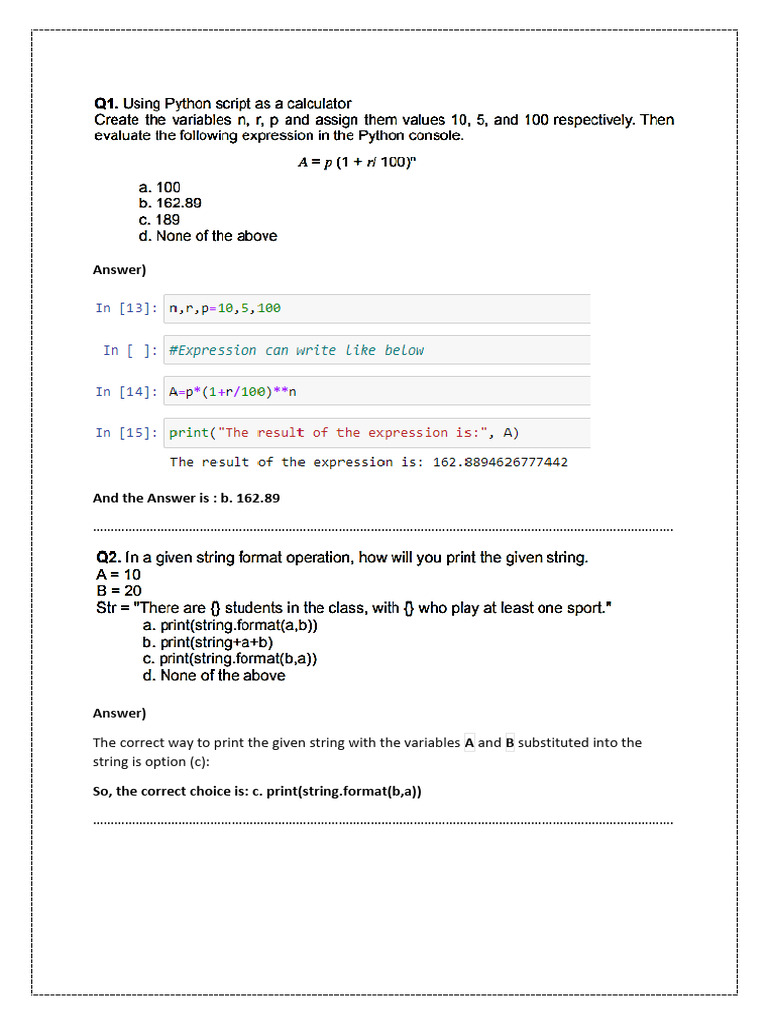 Python String Formatting and Errors Explained | PDF | Bracket | String (Computer Science)