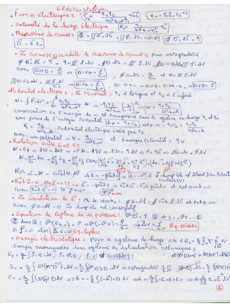 Résumé2 Théorie Du Champ | PDF