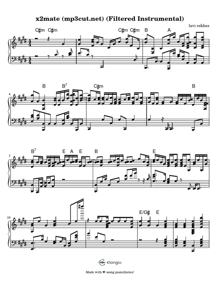 X2mate (Mp3cut - Net) (Filtered Instrumental) | PDF