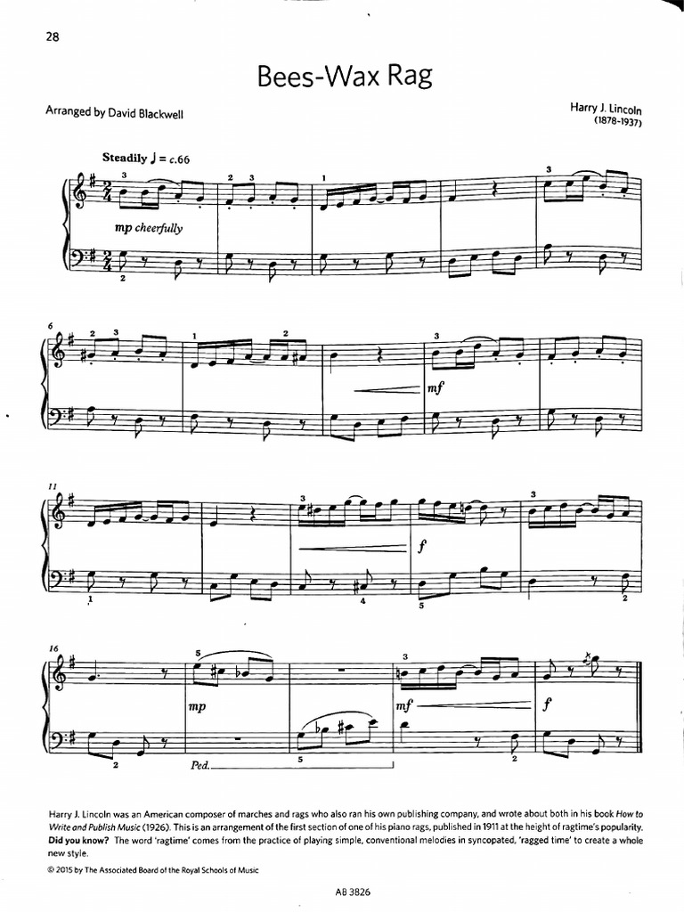 Grade 2 - Bees-Wax Rag | PDF