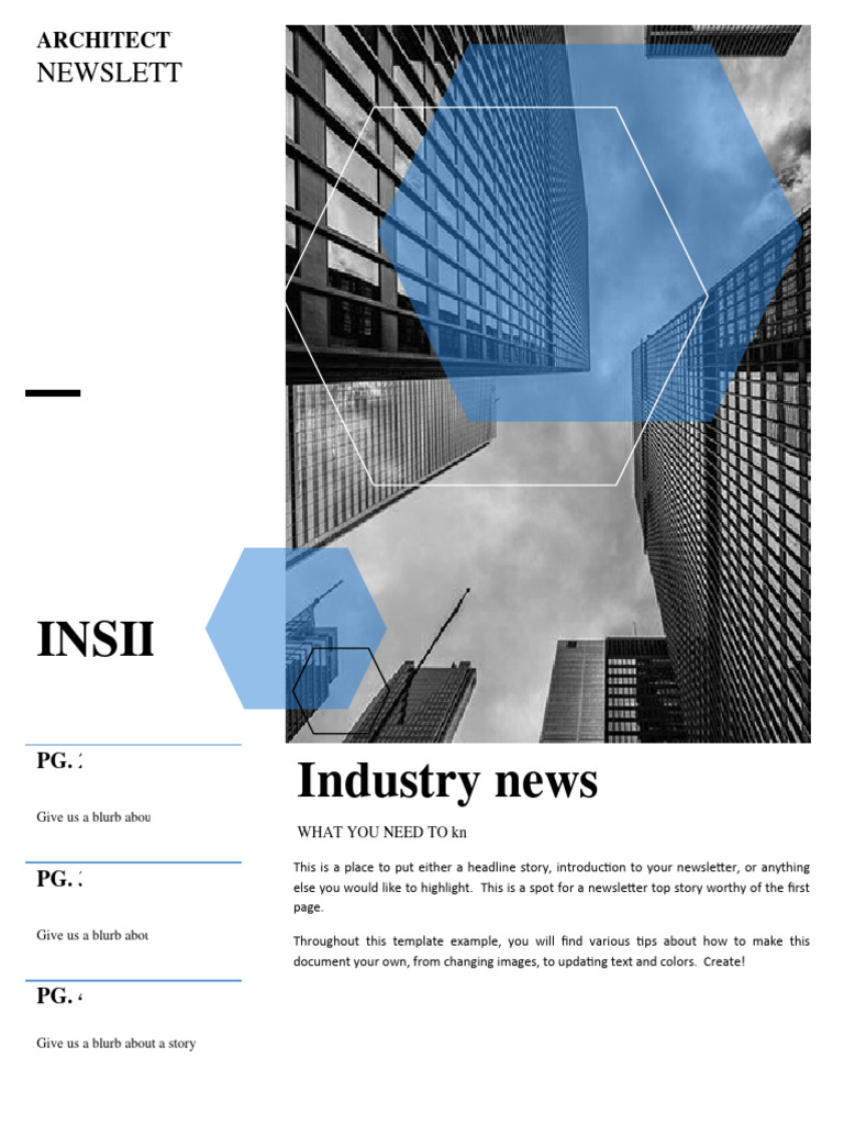 Architecture Newsletter | PDF