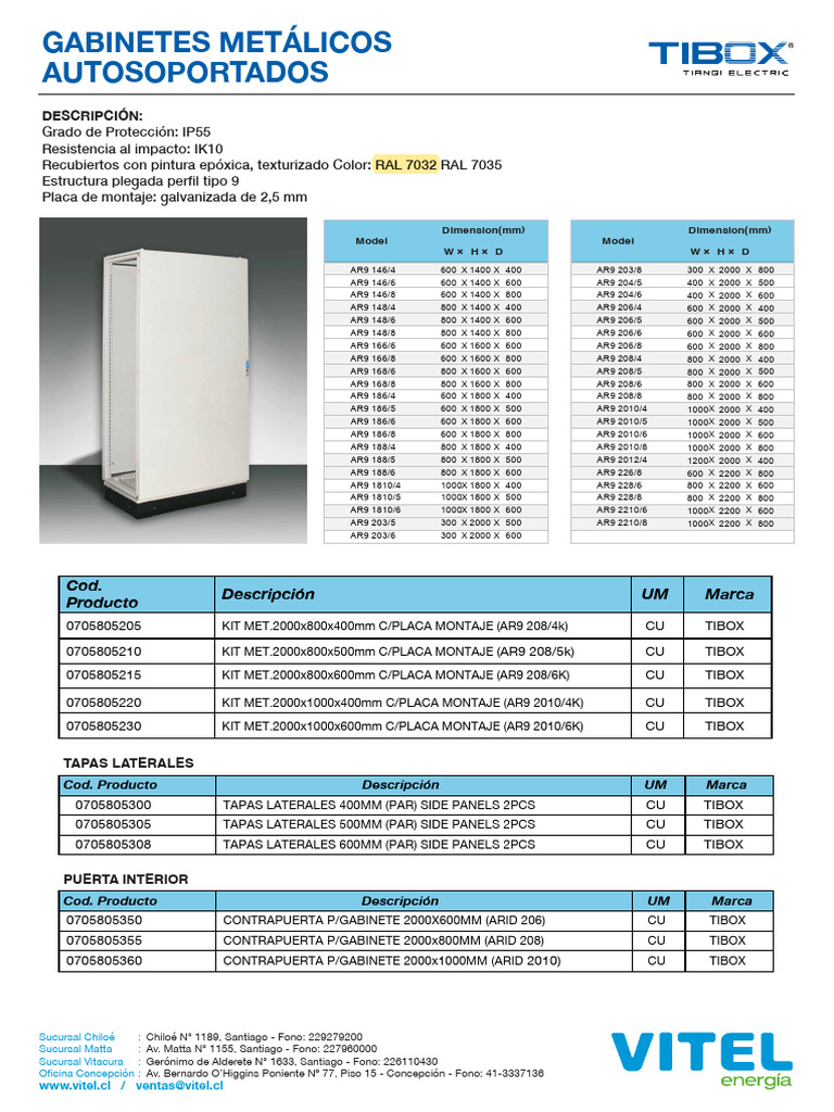 Ficha Tecnica AR9000 and AR9K PDF | PDF