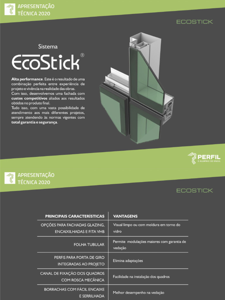 Apresentação Ecostick 2020-R00 | PDF