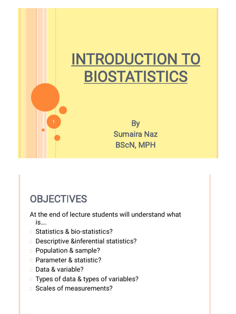 Introduction To Bio Statistics | Download Free PDF | Statistics | Biostatistics