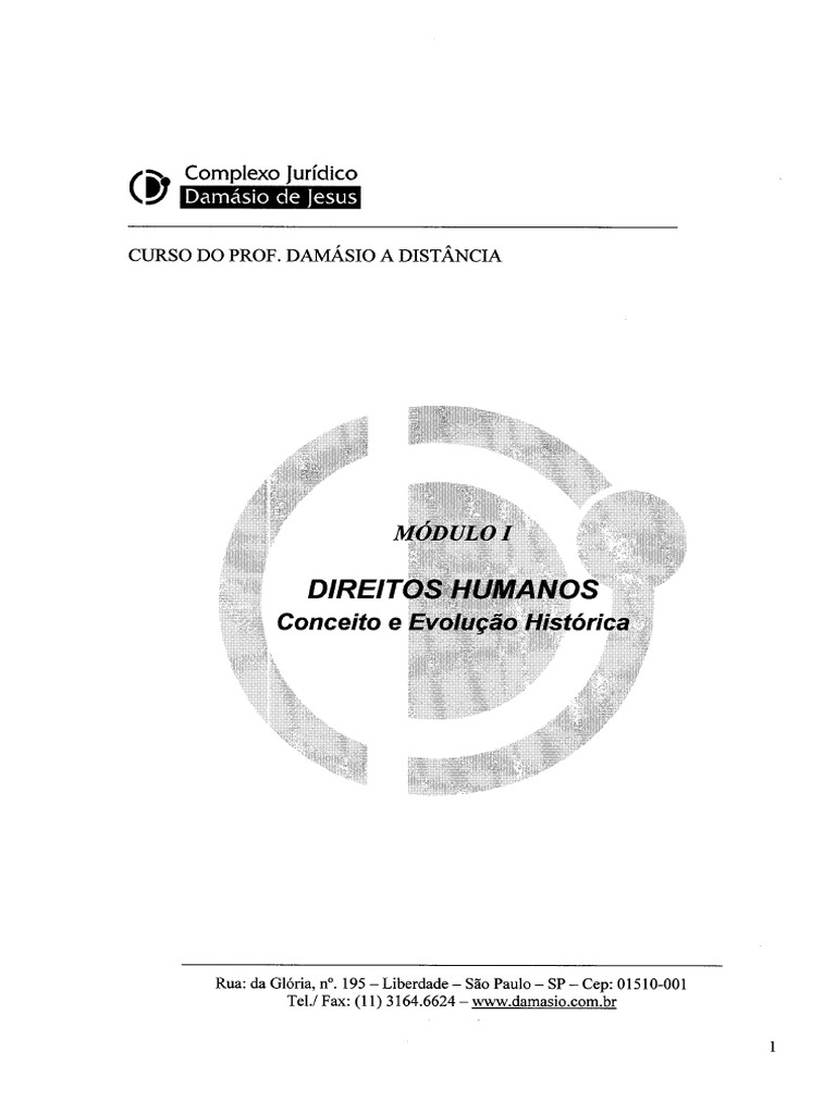 Apostila - Direitos Humanos | PDF