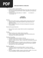 How To Write Chapter 1 of A Research: Basic Format | PDF | Hypothesis ...