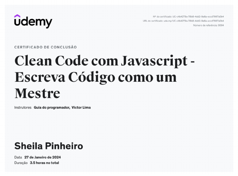 Clean Code Com Javascript - Escreva Código Como Um Mestre | PDF