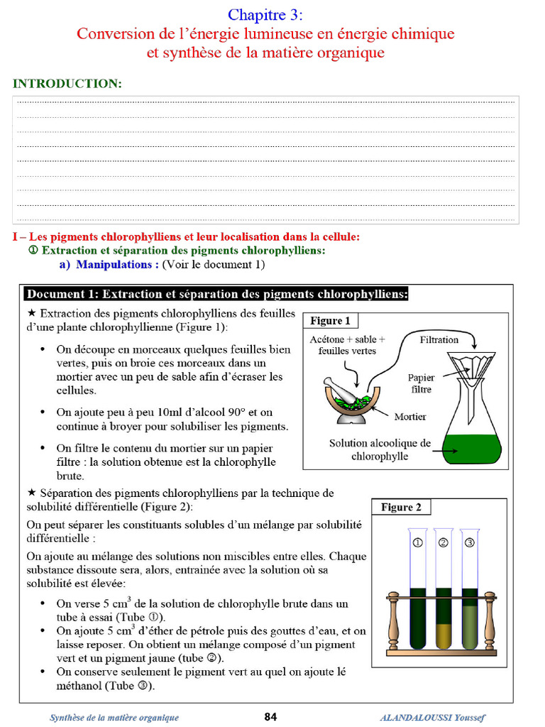 Cours 1ere SC Unit2 3 | PDF
