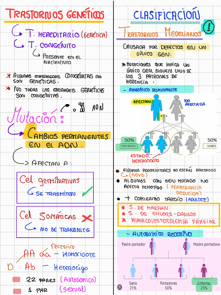 Trastornos Genéticos 240116 230548 | PDF