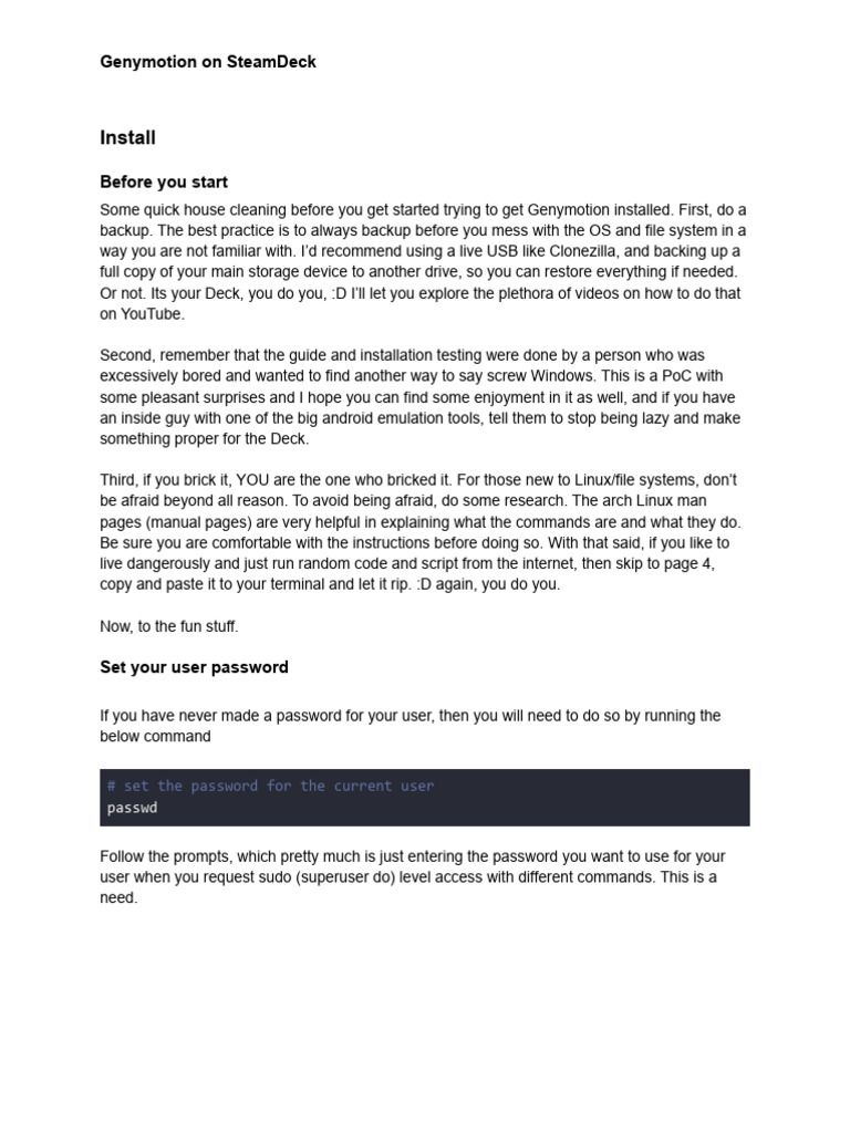 Android On SteamDeck | Download Free PDF | Google Play | Android (Operating System)