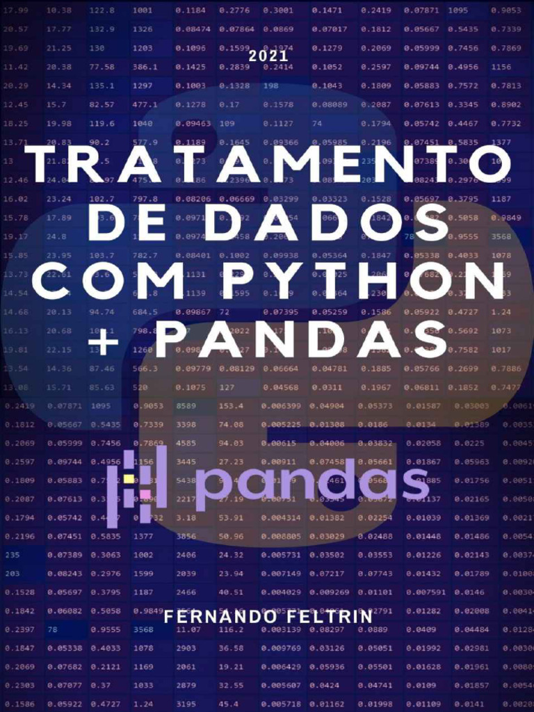 Feltrin, Fernando - Tratamento de Dados Com Python + Pandas - 2021 ...