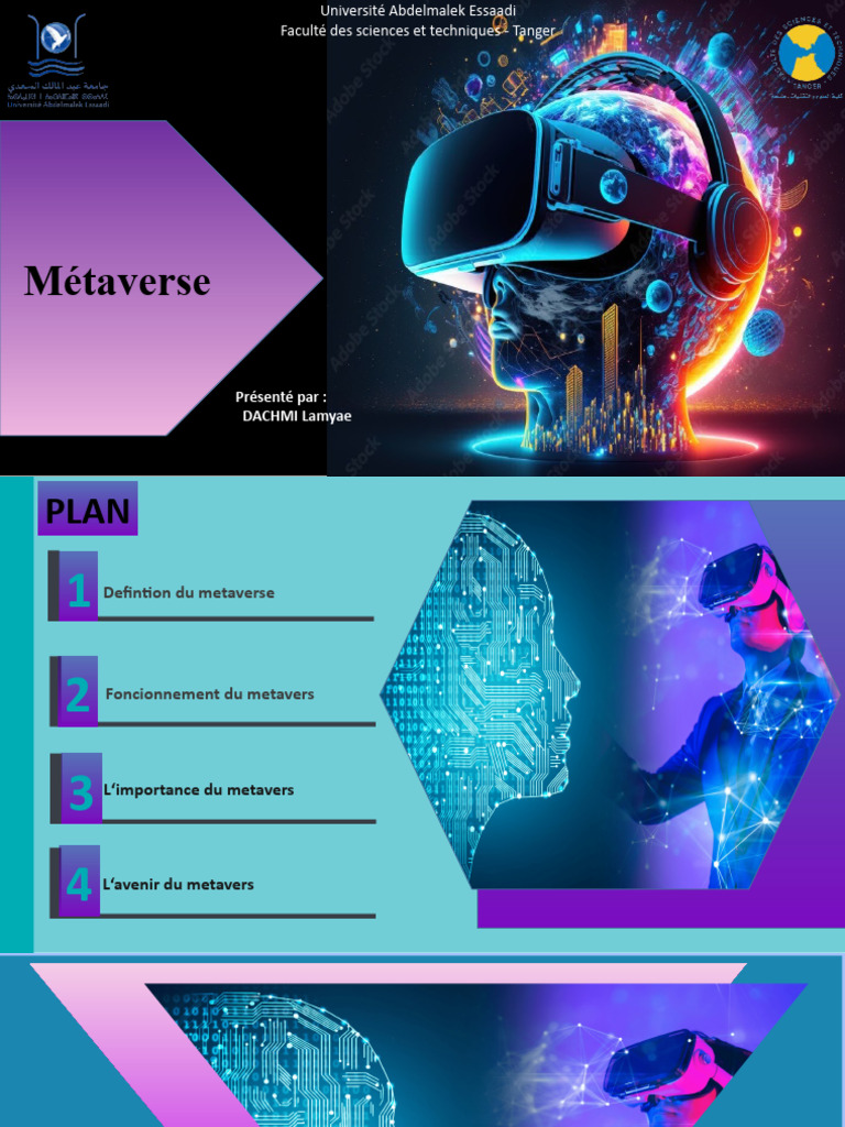 Presentation-metaverse | PDF | Thématiques cyberpunk