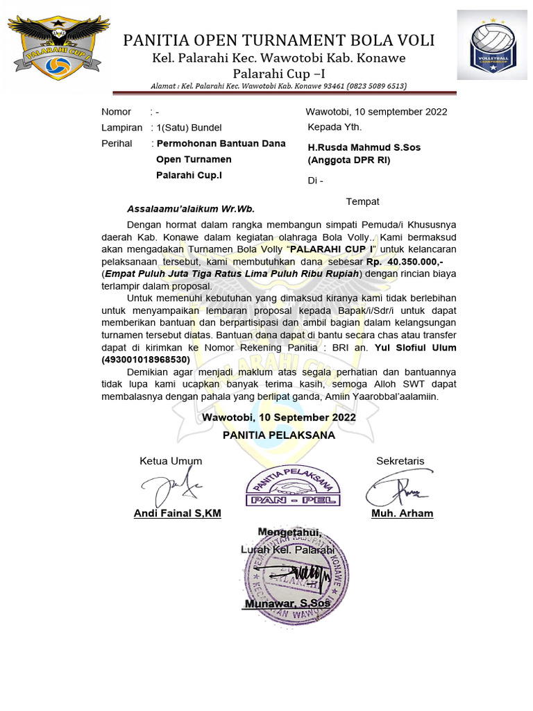 Proposal Volly-5 | PDF