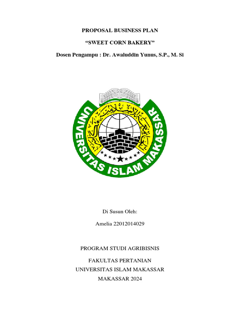 Proposal Business Plan Amelia | PDF