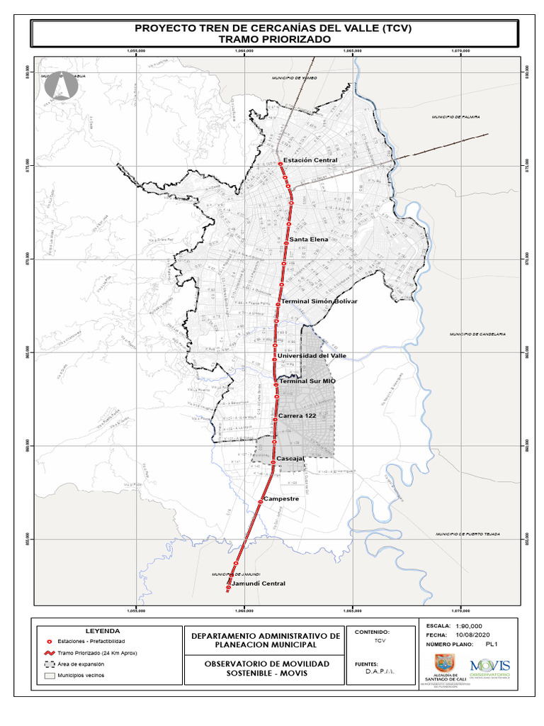 Proyecto Tren de Cercanias | PDF