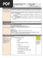 Detailed Lesson Plan - Paggamit NG Pandiwa | PDF