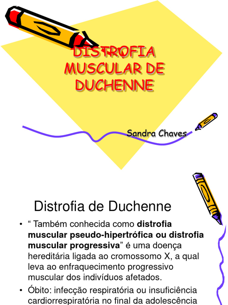 Distrofia Muscular de Duchenne: Diagnóstico e Intervenção | PDF ...